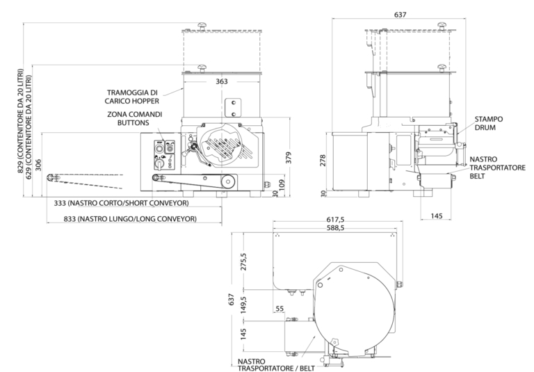 Automatic Hamburger Machine F 2000 PLUS - ABM Company