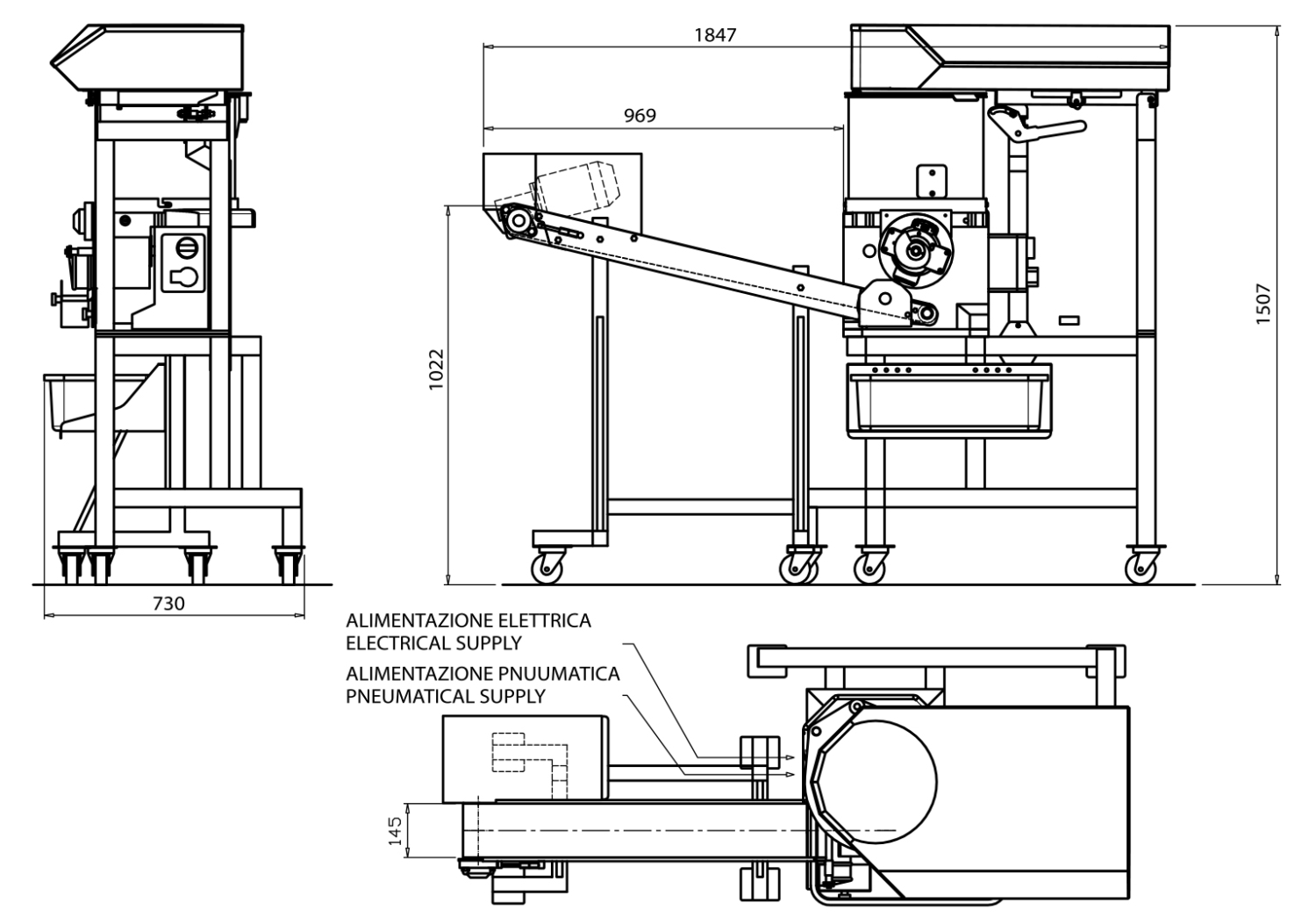 Industrial Patty Former Machine HD 4000 PLUS - ABM Company