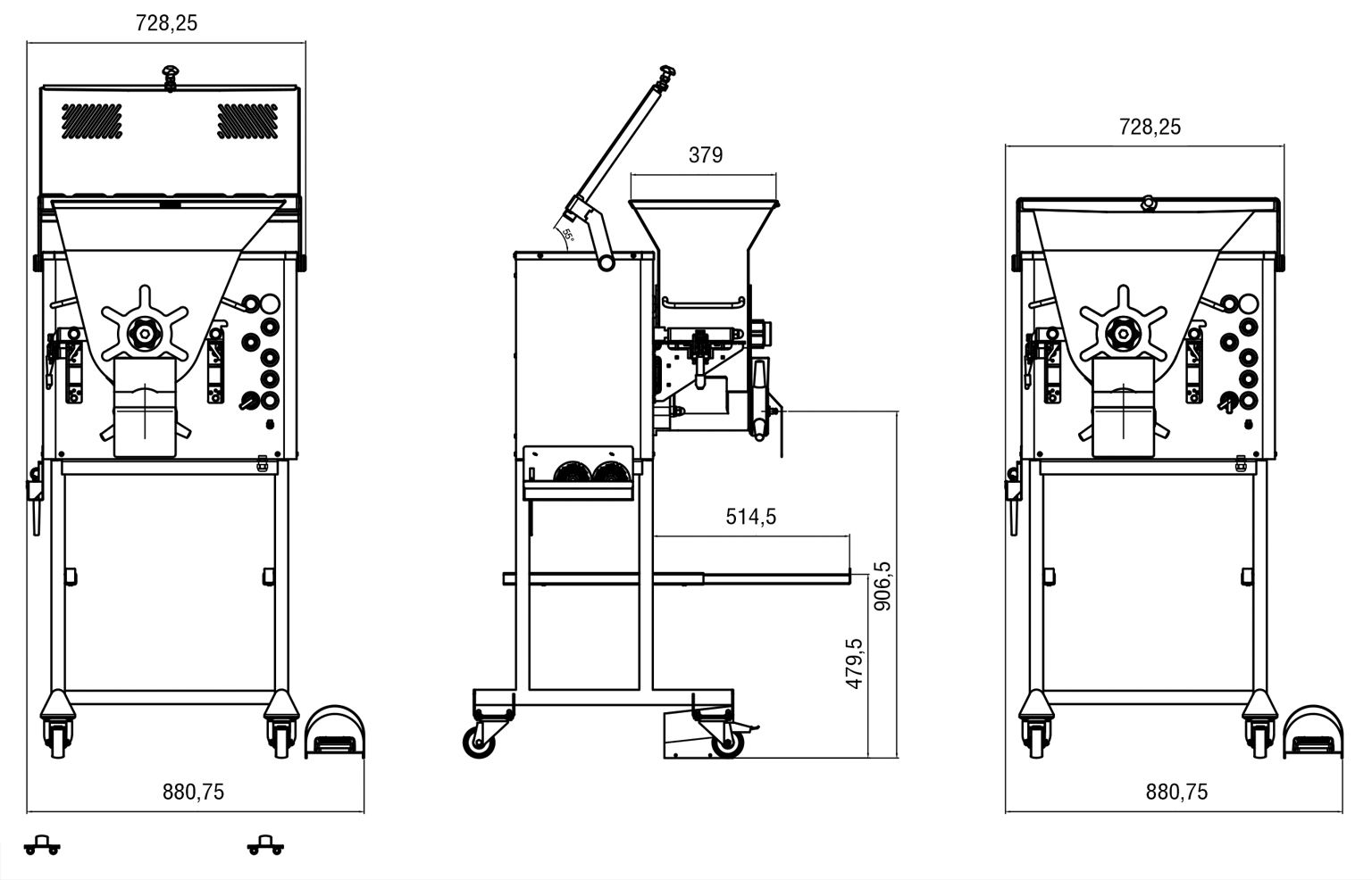 Meat Mincer TC Y 32 GD AUTO - ABM Company